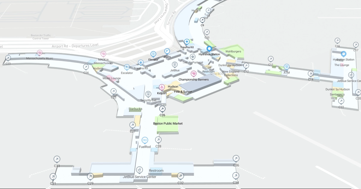 Boston Logan Airport (BOS) | Terminal C