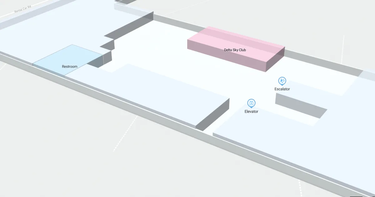 Charlotte Douglas International Airport (CLT) | Concourse A | Bridge Level