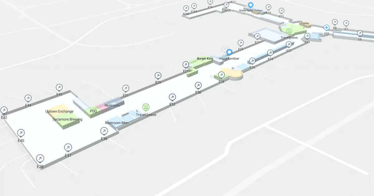 Charlotte Douglas Airport (CLT) | Concourse E