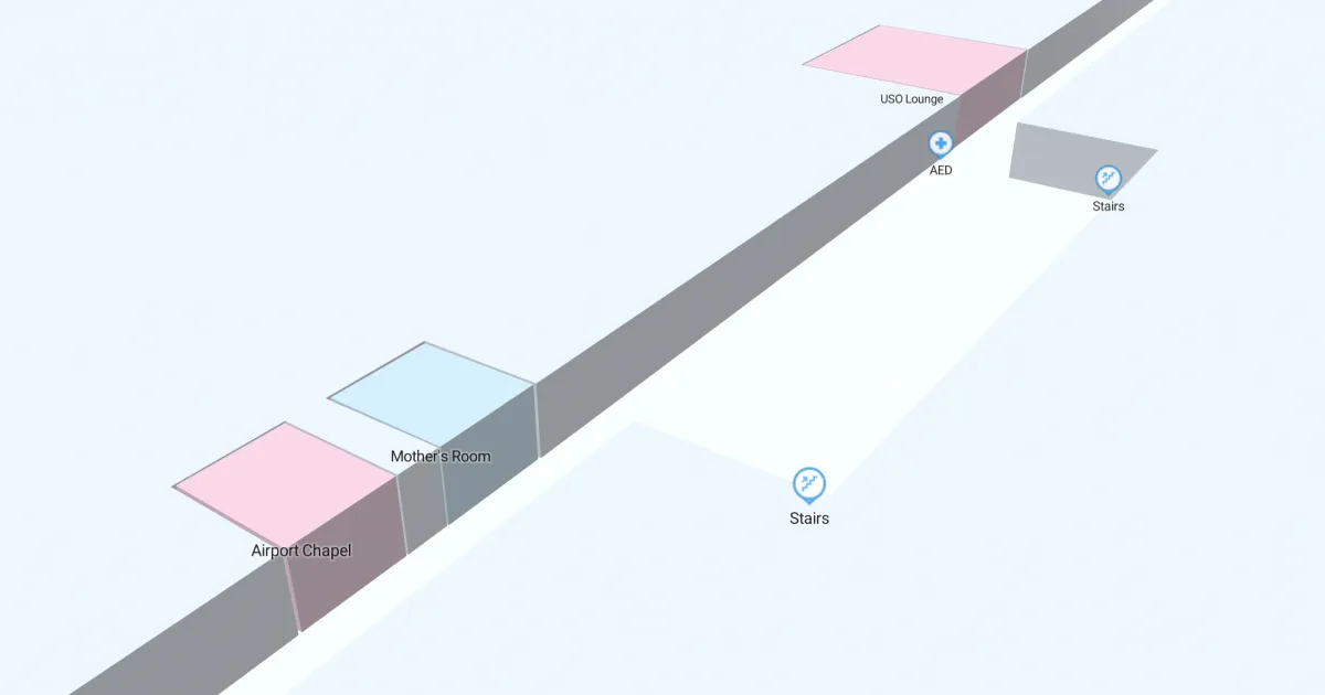 Charlotte Douglas International Airport (CLT) | Terminal | Bridge Level