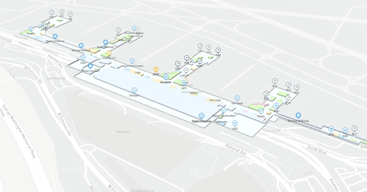Reagan National Airport (DCA) | Terminal 2