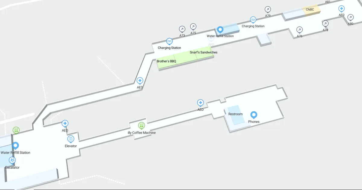 Denver International Airport (DEN) | Terminal A | Level 1