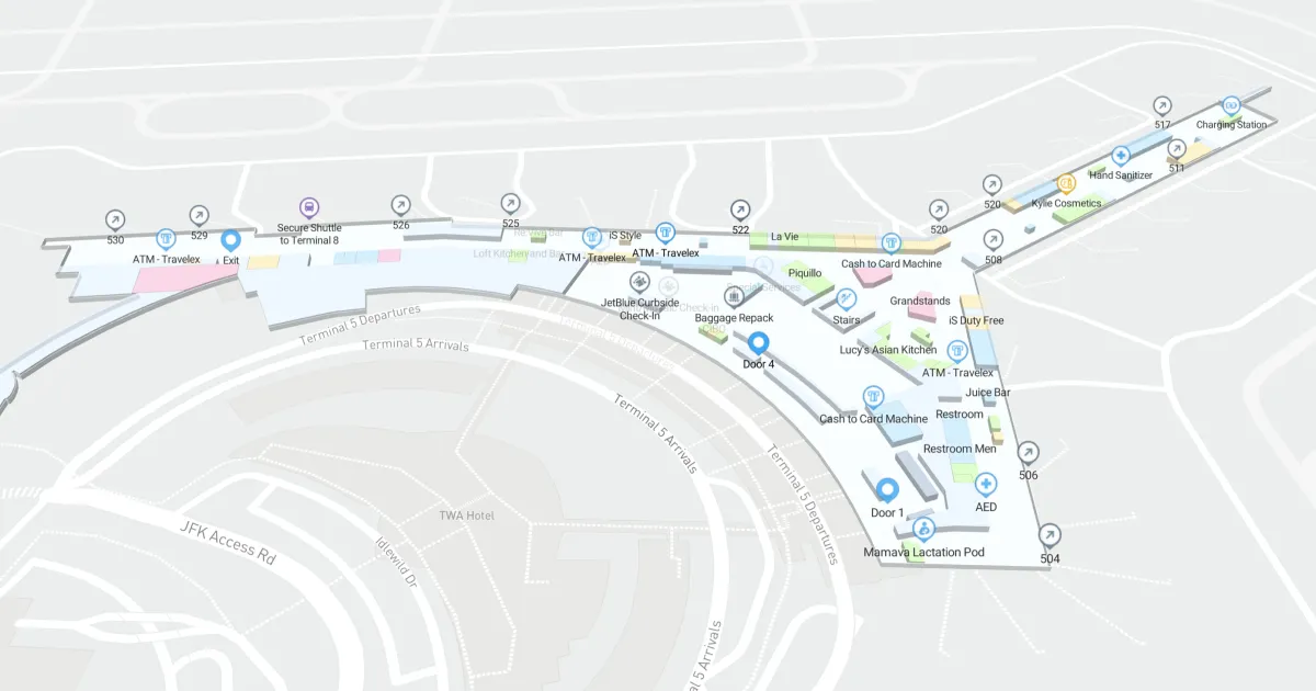John F Kennedy Airport (JFK) | Terminal 5