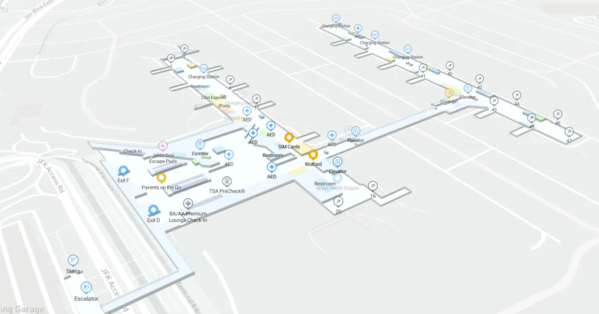 John F Kennedy Airport (JFK) | Terminal 8