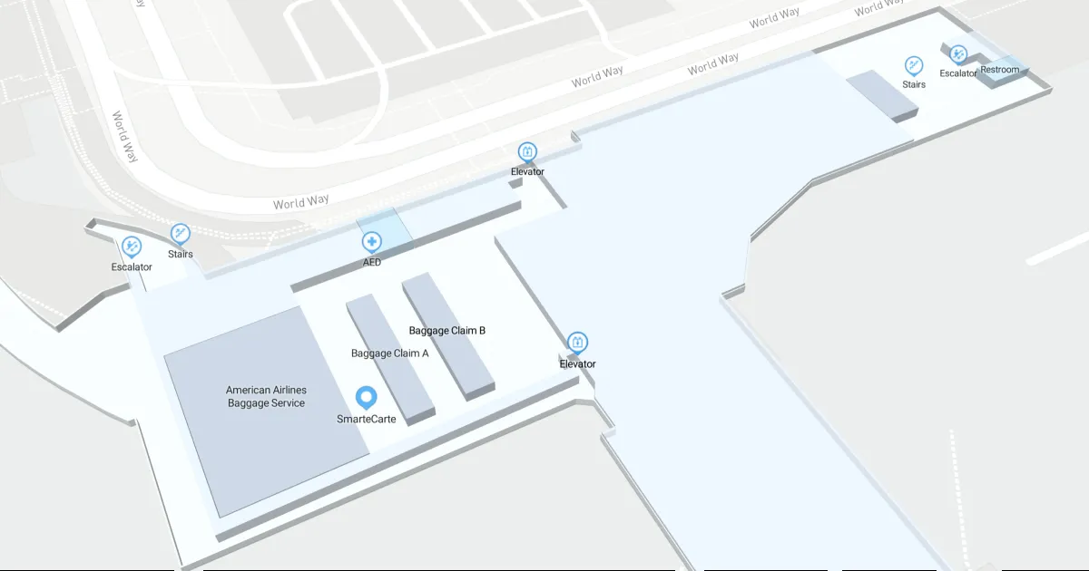 Los Angeles International Airport (LAX) | Terminal 4 | Level 1