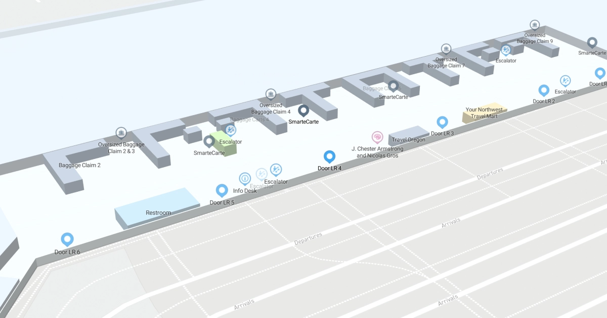 Portland International Airport (PDX) | Terminal | Level 1