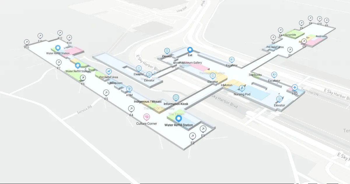 Phoenix Sky Harbor Airport (PHX) | Terminal 3