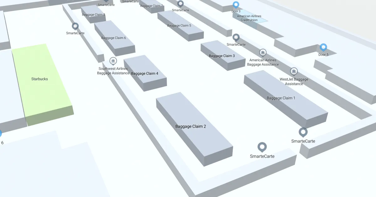 Phoenix Sky Harbor International Airport (PHX) | Terminal 4 | Level 1