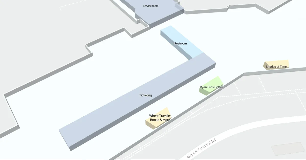 San Diego International Airport (SAN) | Terminal 1 | Level 2