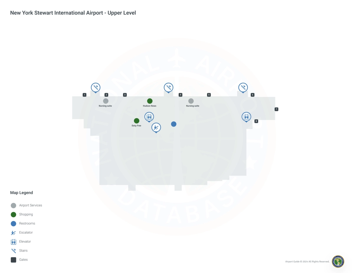 New York Stewart International Airport (SWF) | Terminal | Level 2