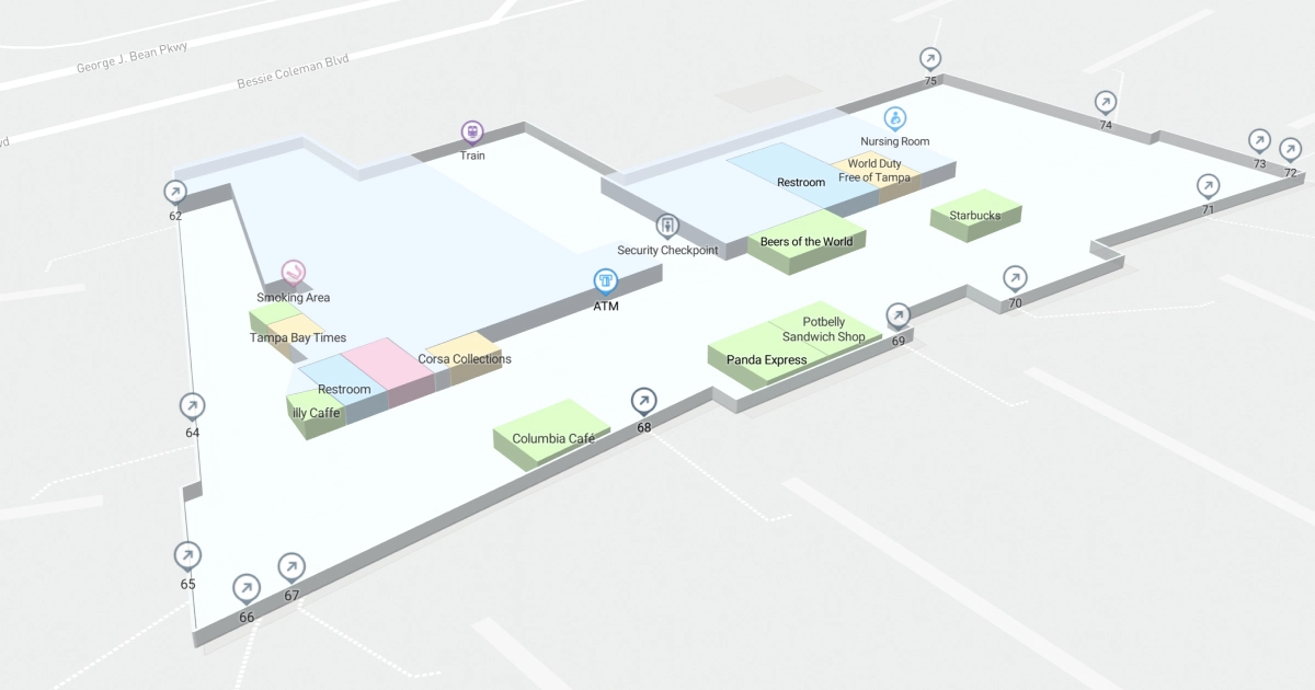 Tampa Airport (TPA) | Concourse E