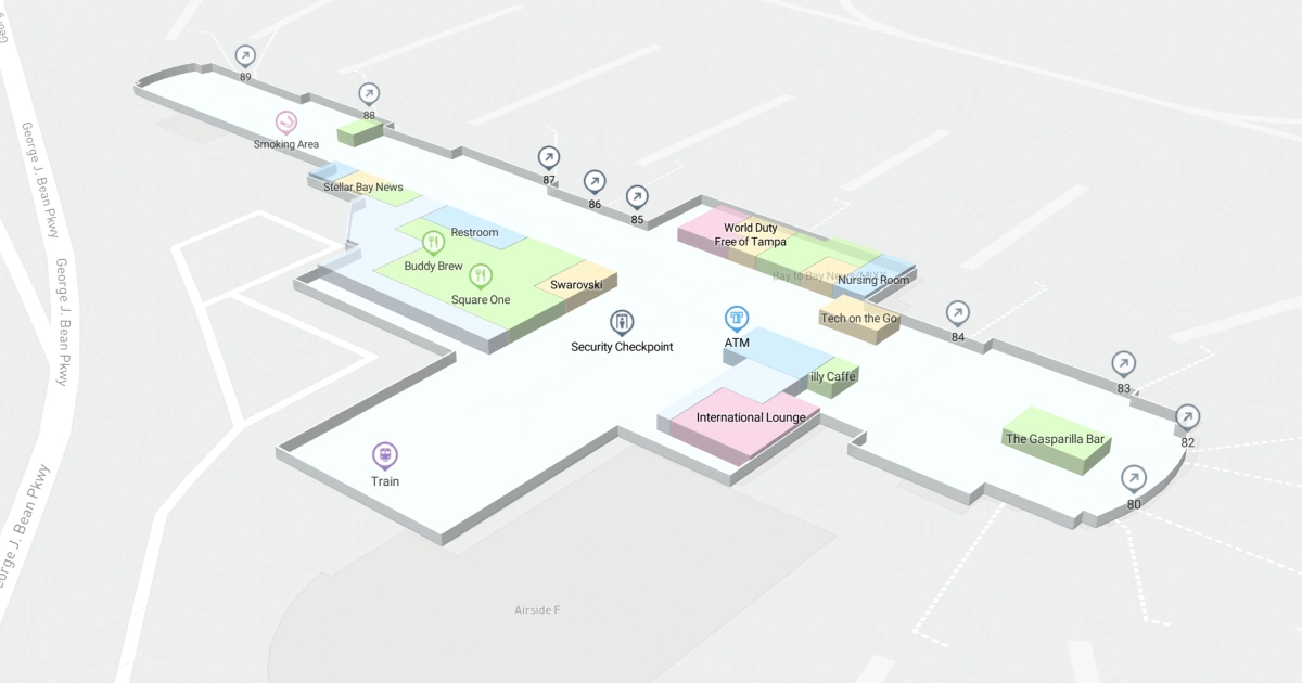 Tampa Airport (TPA) | Concourse F