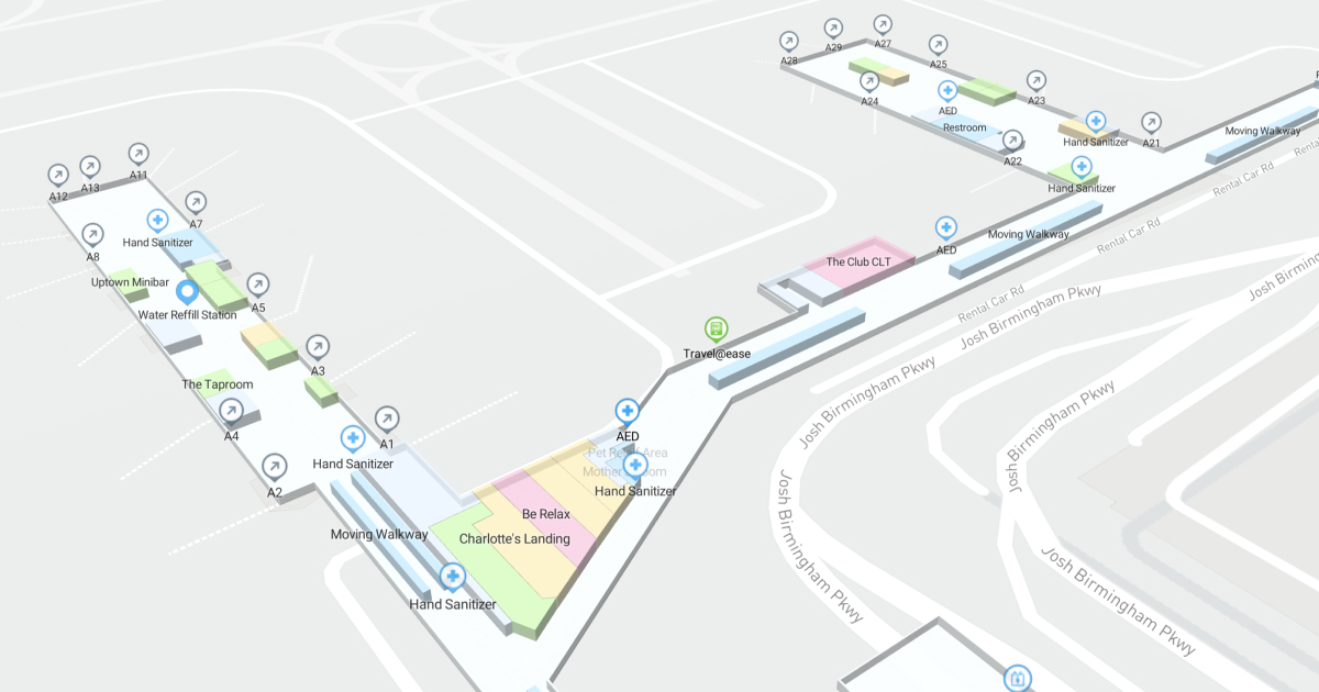 Charlotte Douglas Airport (CLT) | Concourse A