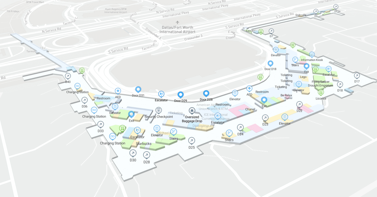 Dallas Fort Worth Airport (DFW) | Terminal D
