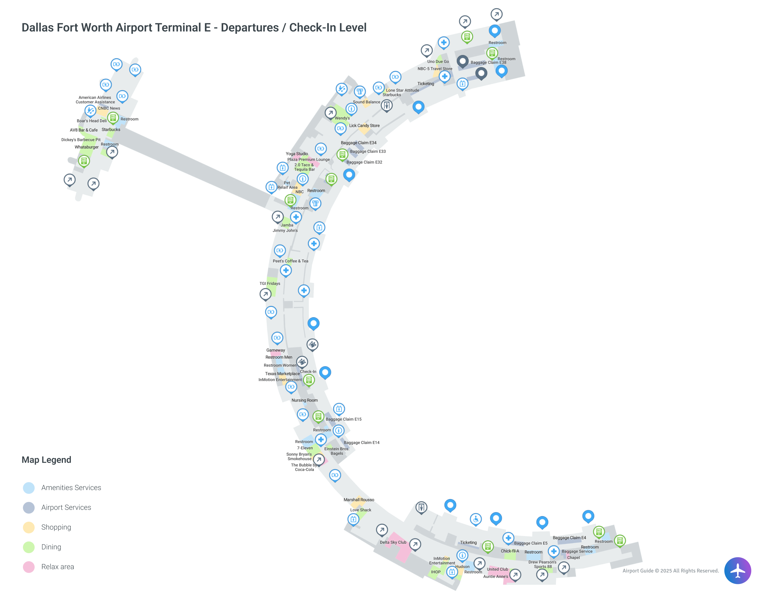 Dallas Fort Worth Airport (DFW) | Terminal E