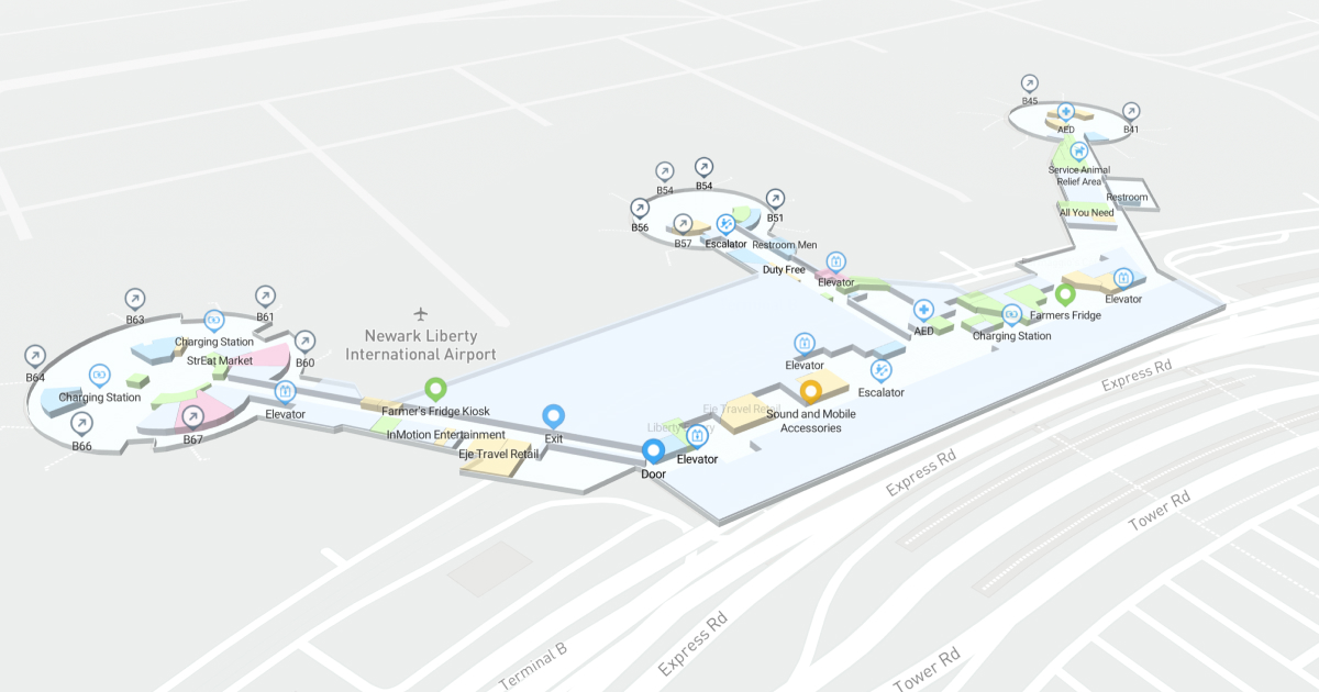 Newark Liberty Airport (EWR) | Terminal B