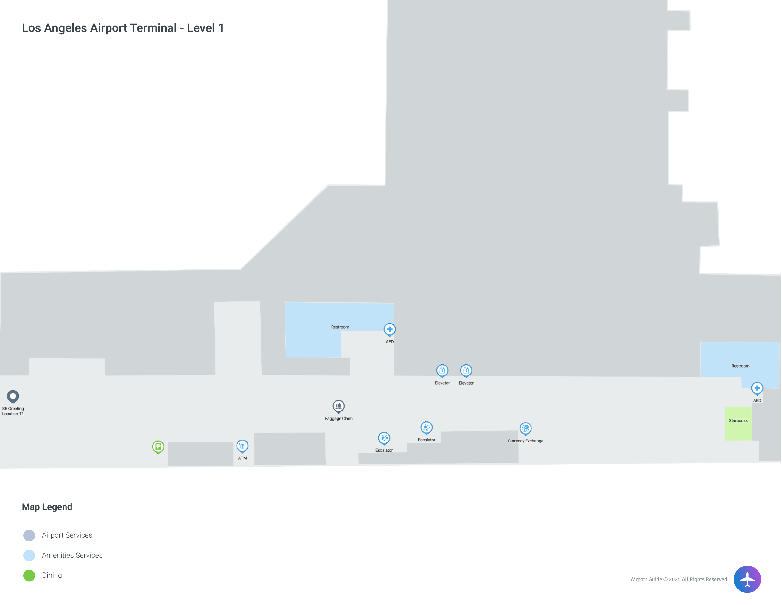 Los Angeles Airport (LAX) | Maps