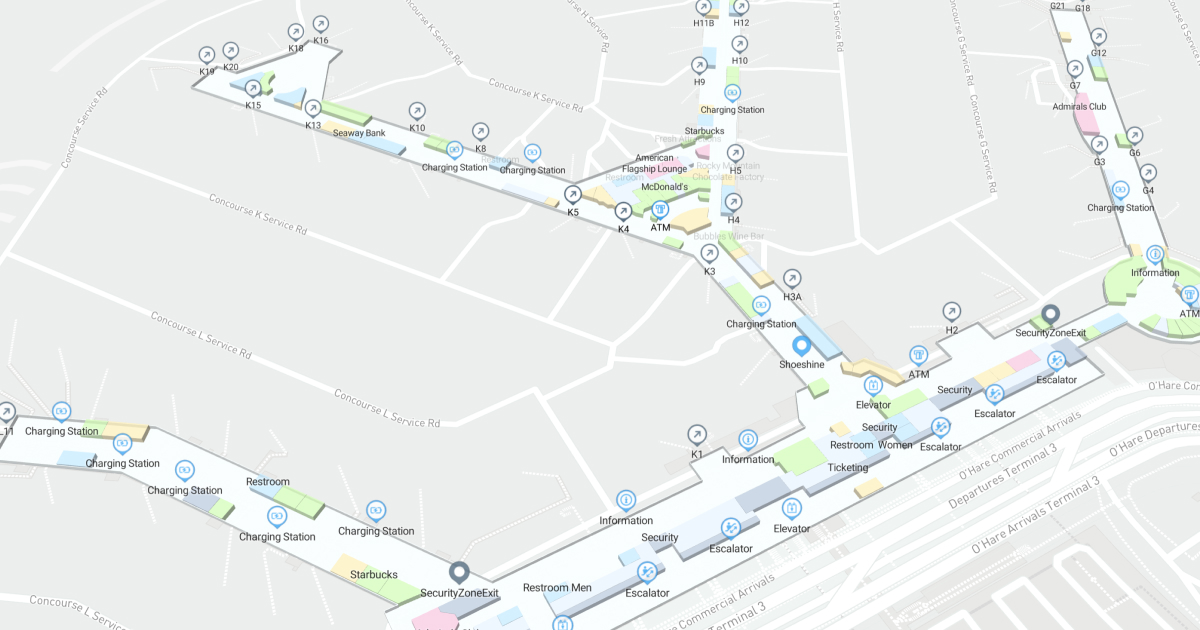 Chicago O'Hare Airport (ORD) | Terminal 3