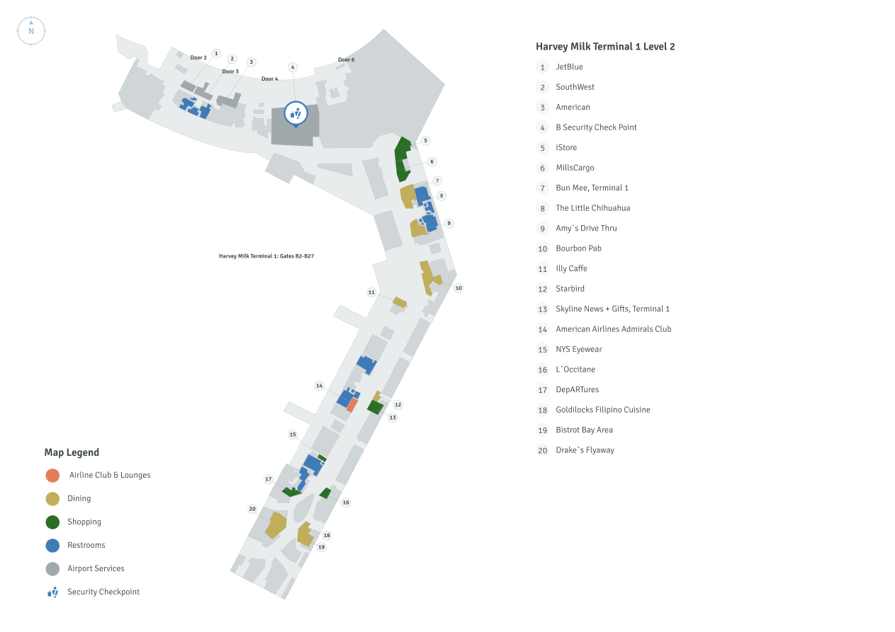 San Francisco International Airport (SFO) | Terminal 1