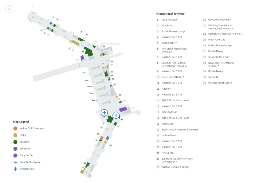 San Francisco International Airport (SFO) | International Terminal
